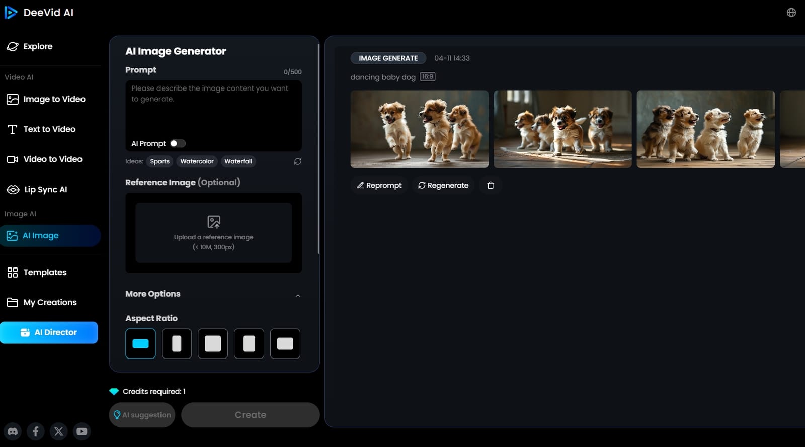 How to Make AI Cute Animals Dancing Videos on Deevid